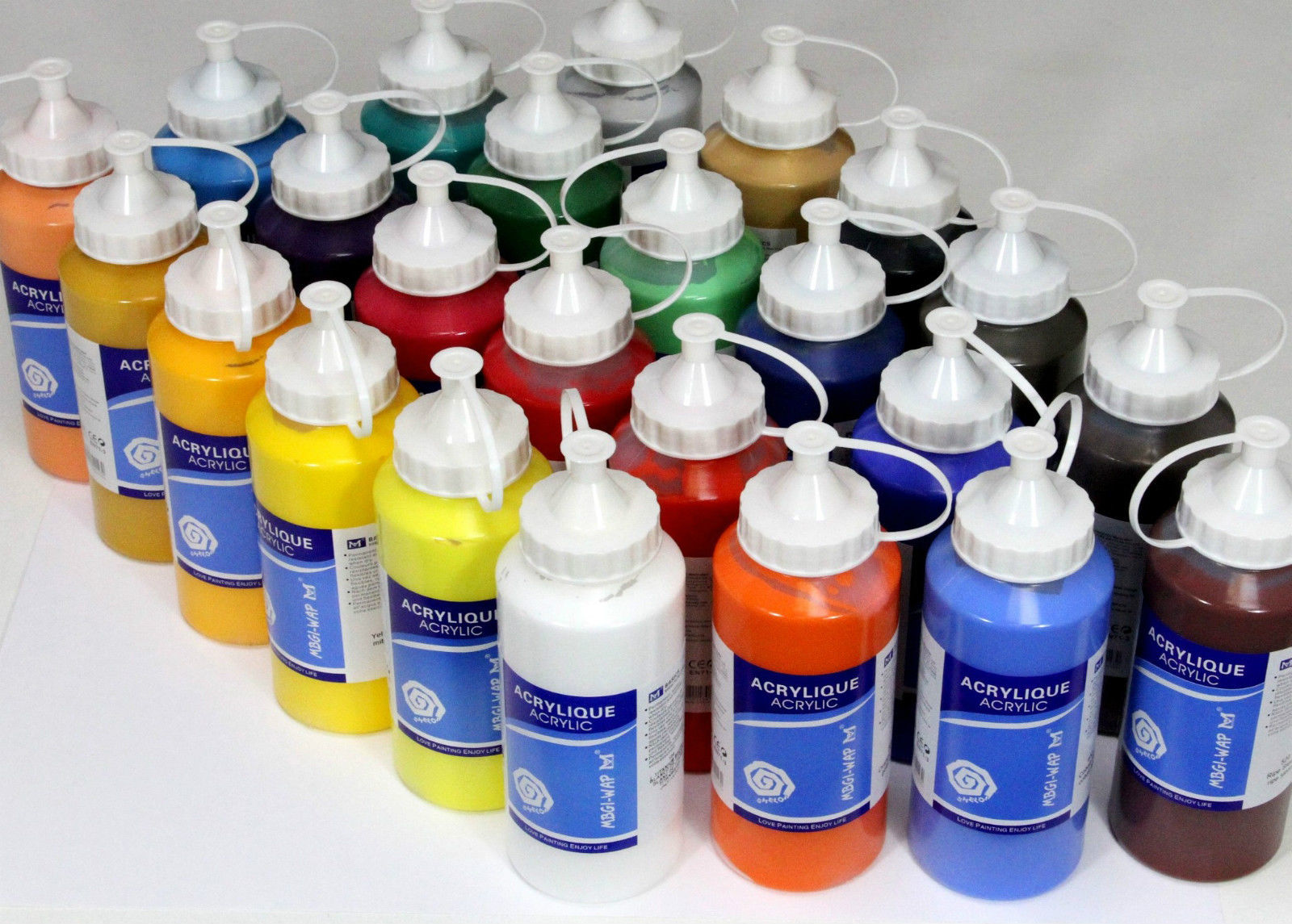 Acrylverf set - acrylverf 24x500ml - Schildersezel-enzo.com