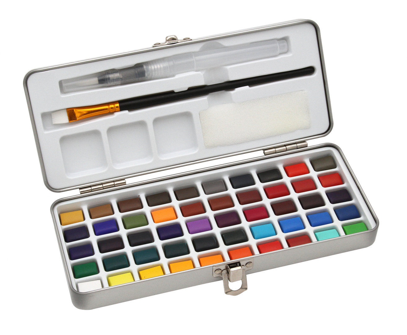 Waterverf - Aquarelverf set 50 blokjes - Schildersezel-enzo.com